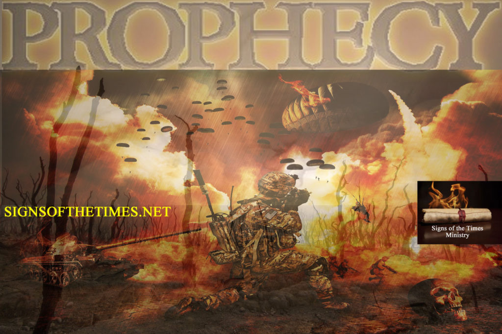 war prophecy landscape with logo - Signs Of The Last Days