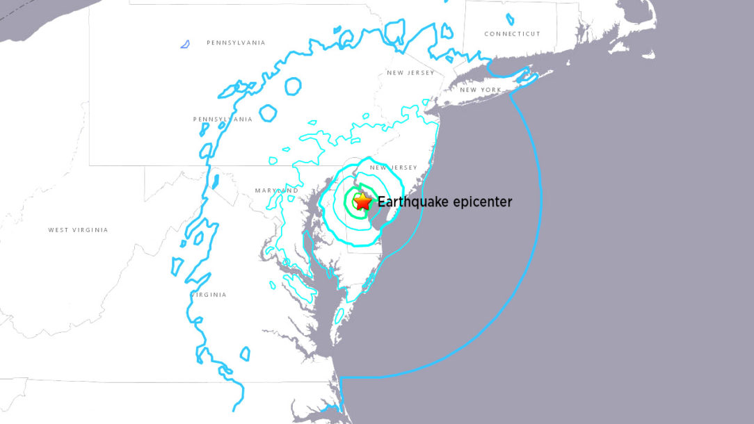Rare Delaware Earthquake Rattles U.S. Northeast Coast - Signs Of The ...