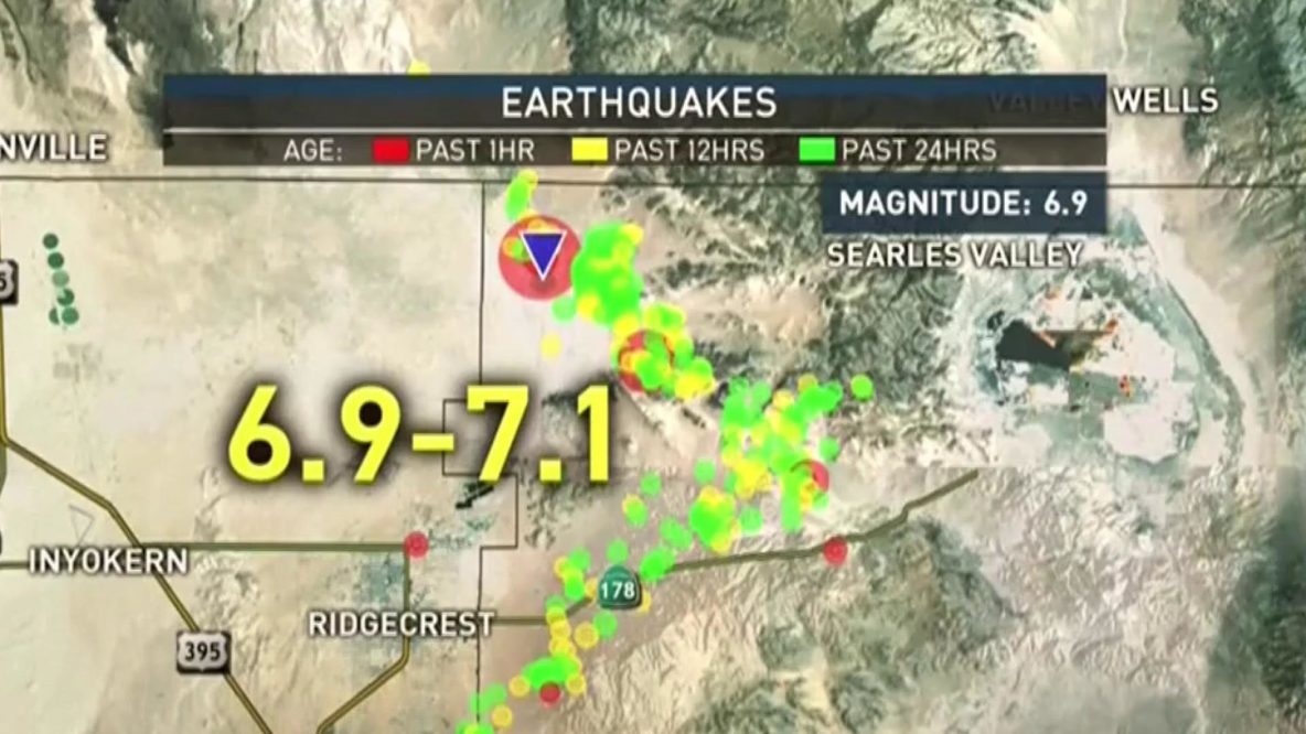 Another 7.1 Magnitude Earthquake Hits Ridgecrest As The Fault Has ...