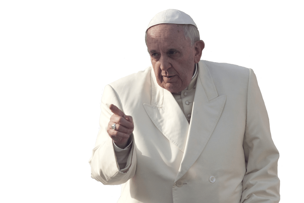 pope francis transparent background - Signs Of The Last Days