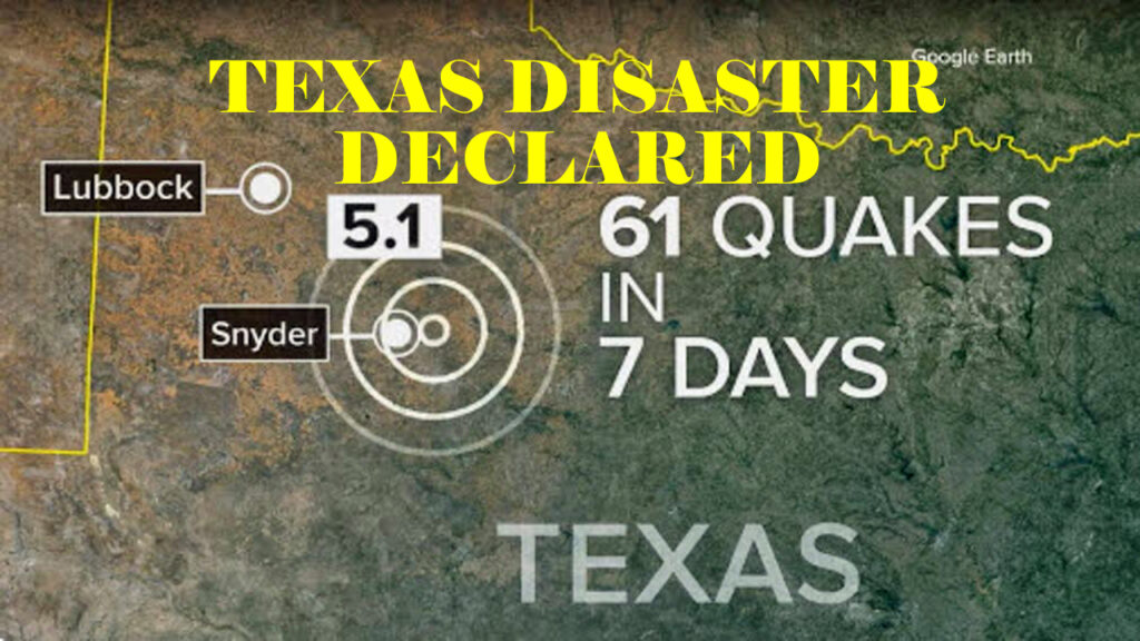 Texas Disaster Declared From 61 Earthquakes In 7 Days — Swarm Continues ...